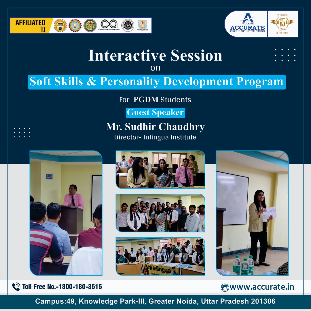 Soft Skills and Personality Development Program