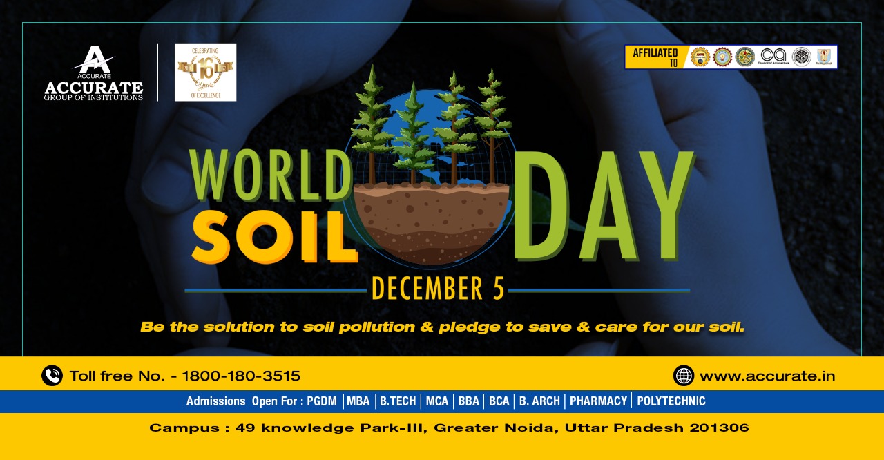 Be the solution to soil pollution & pledge to save a care for our soil ...